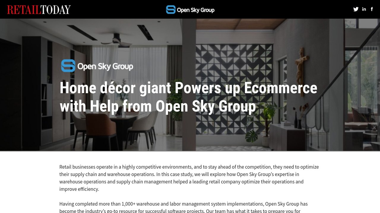 Open Sky Group - Retail Transformation 2024