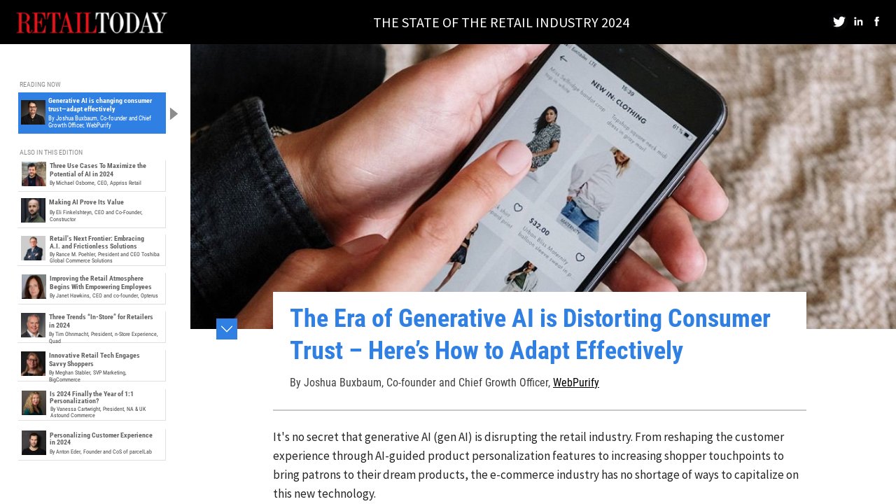 WebPurify - The State of the Retail Industry 2024